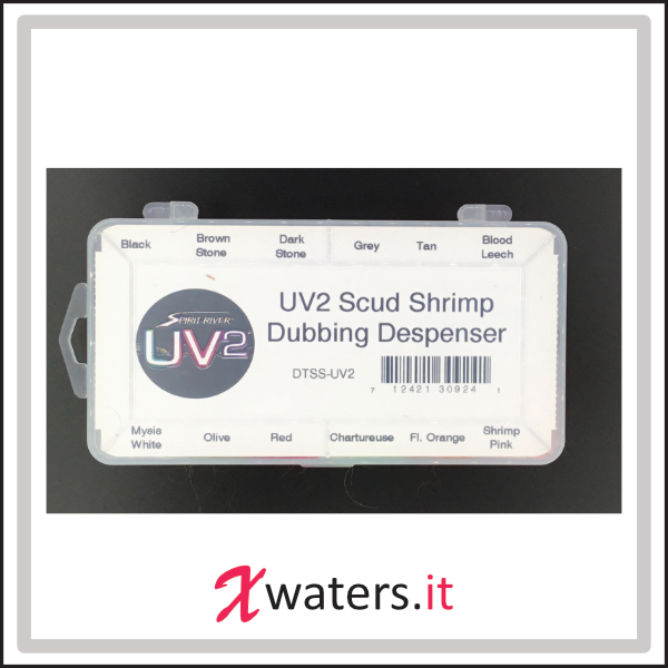 Hareline UV2 Scud Shrimp Dub Dispenser